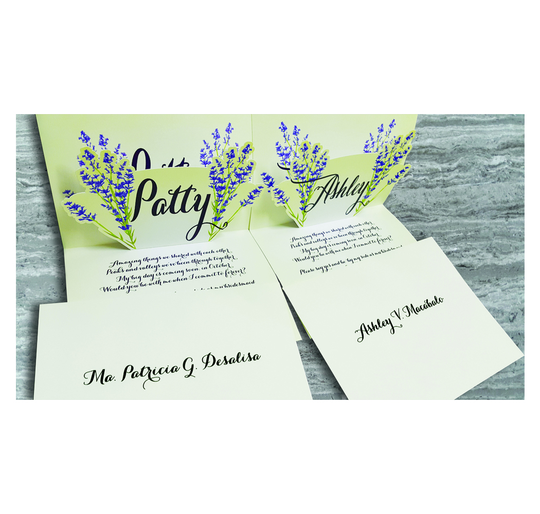 WEDDING ENTOURAGE LETTER - Printryt Incorporated
